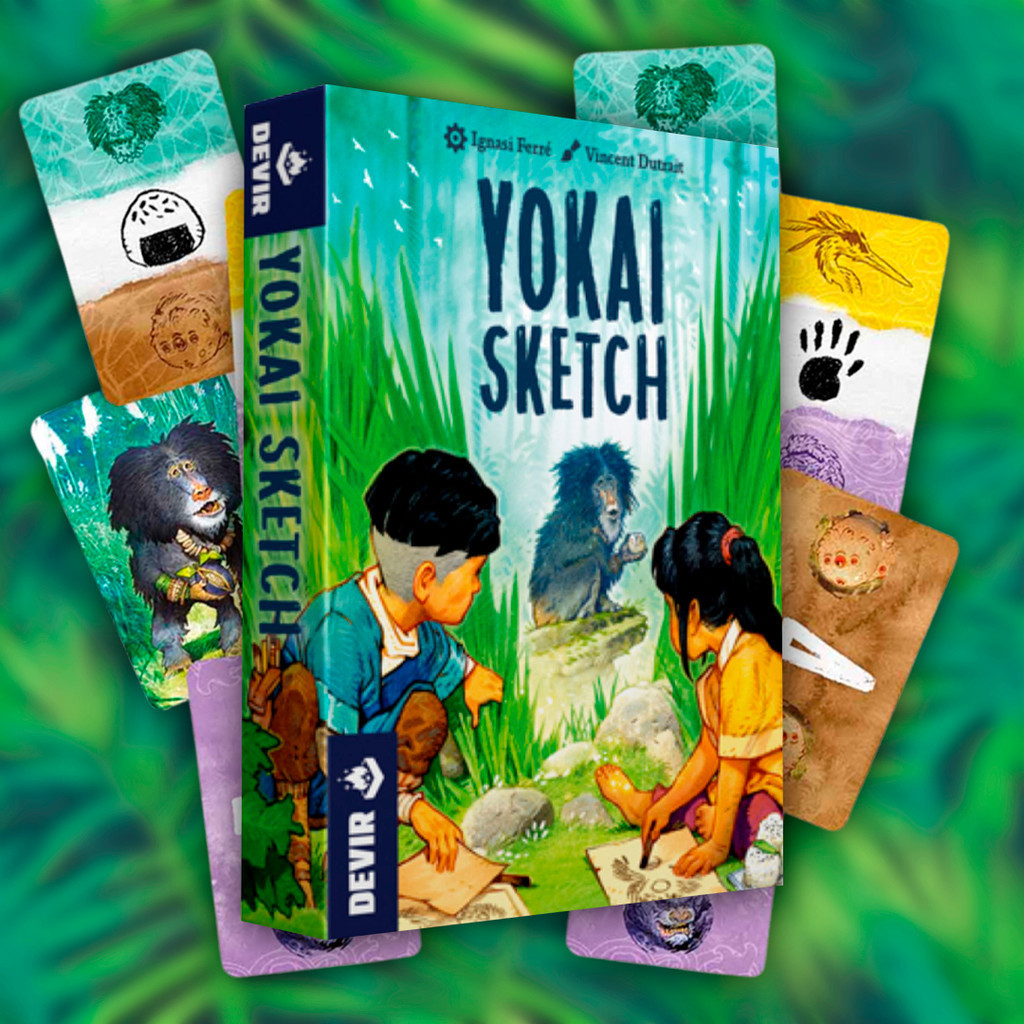 Yokai Sketch Devir Jogo De Tabuleiro | Shopee Brasil