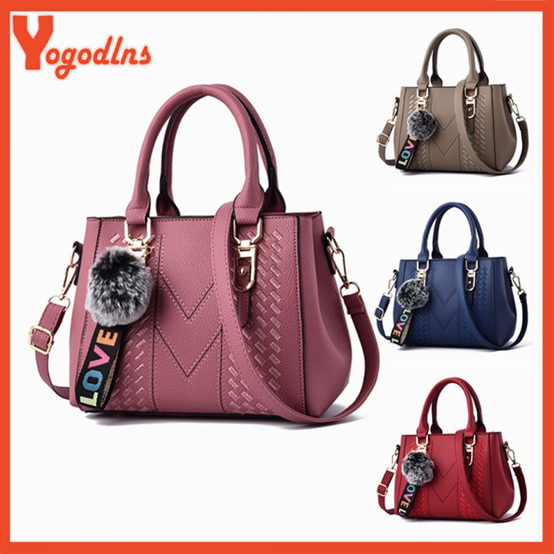 Bolsa Transversal de Couro PU Premium Multicamadas Yogodlns | Shopee Brasil