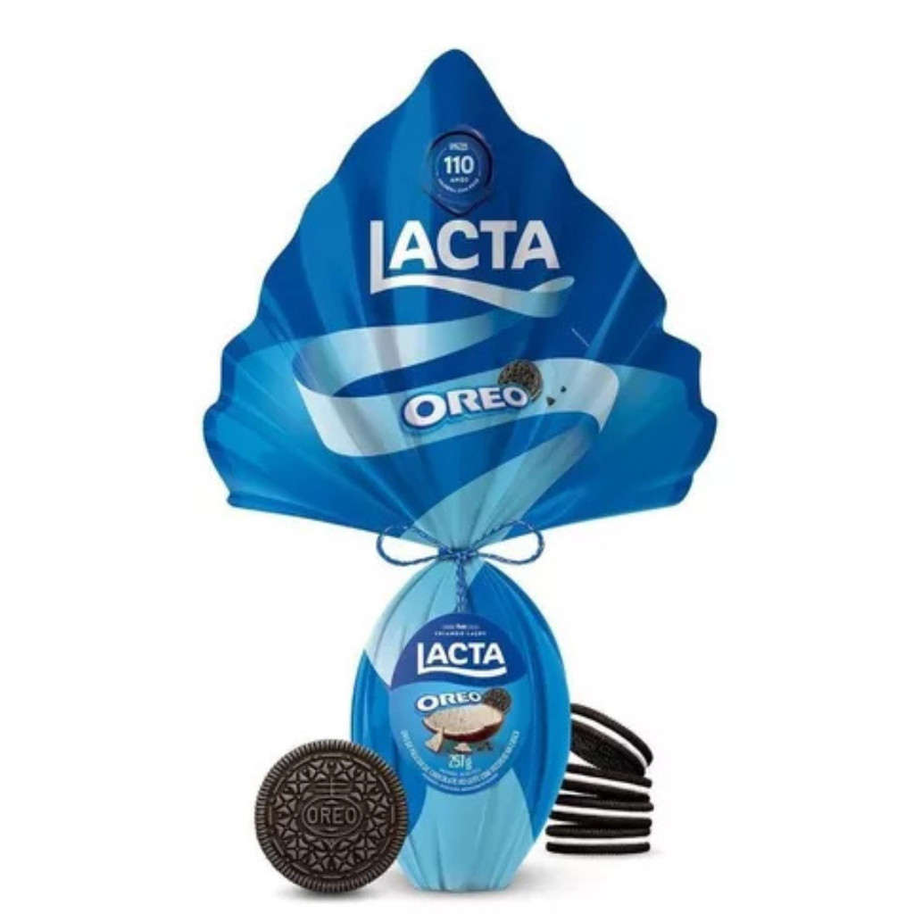 Ovo De Páscoa Lacta Oreo 239g | Shopee Brasil