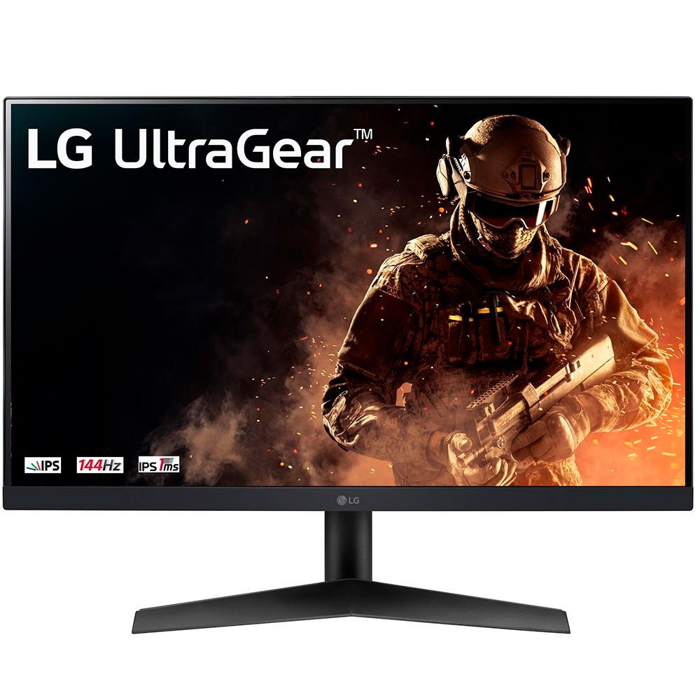 Monitor Gamer LG 24" UltraGear Full HD IPS 144Hz 1Ms HDMI DisplayPort FreeSync 24GN60R Bivolt ...