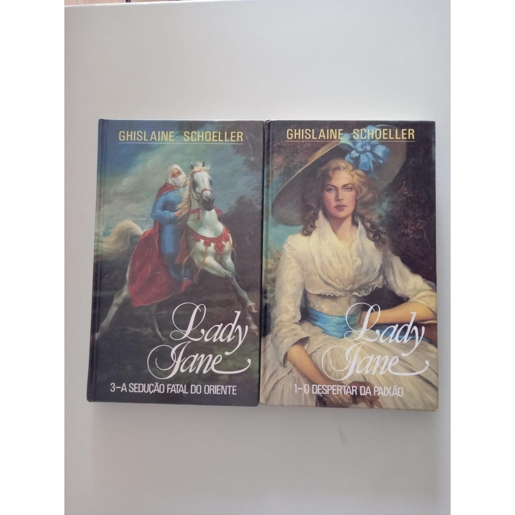 LIVRO, KIT(2), CHISLAINE SCHOELLER, LADY JANE, 1 O DESPERTAR DA PAIXÃO ...