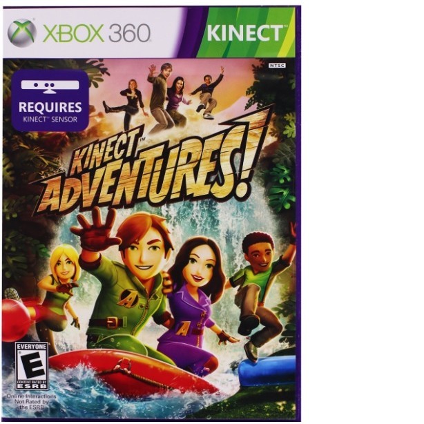 Jogo Kinect Adventures Xbox 360 Mídia Física Capa Dura | Shopee Brasil