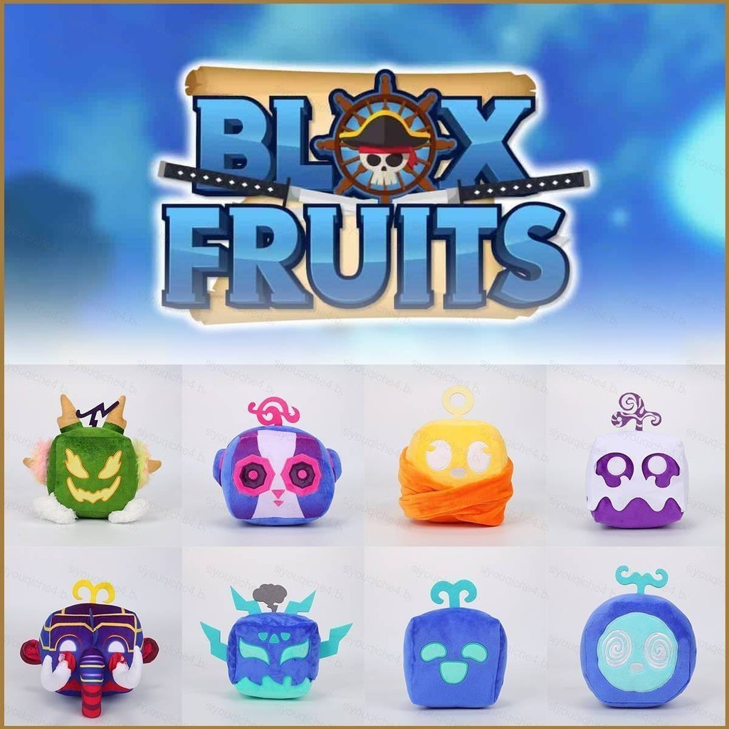 Blox Fruits Plush Dolls For Kids Dragon Mammoth Control Dough Rumble ...
