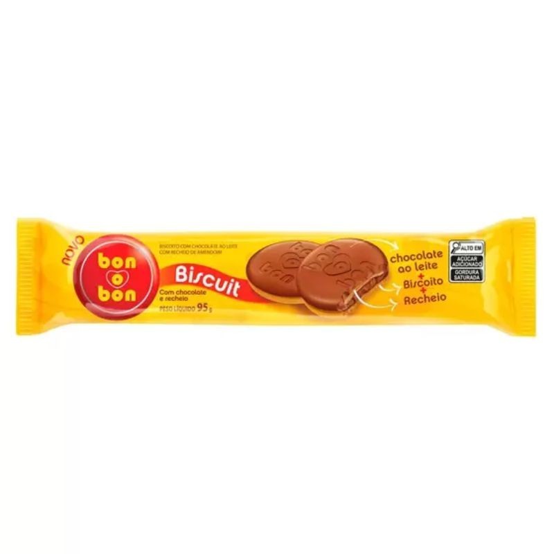 Biscoito Biscuit Bono O Bon 95g Bonobon Arcor | Shopee Brasil