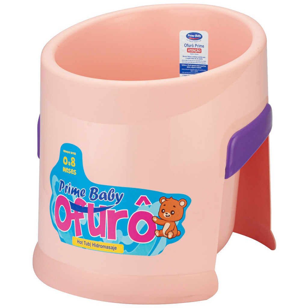 Banheira Banho Infantil Ofurô Para Bebê 0 a 8 Meses Ergonômico Com ...