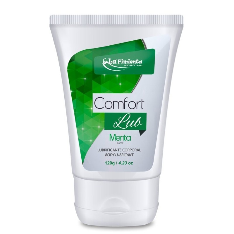 Gel Lubrificante Comfort Lub Menta 120g p/ Sexo Anal Vaginal | Shopee Brasil