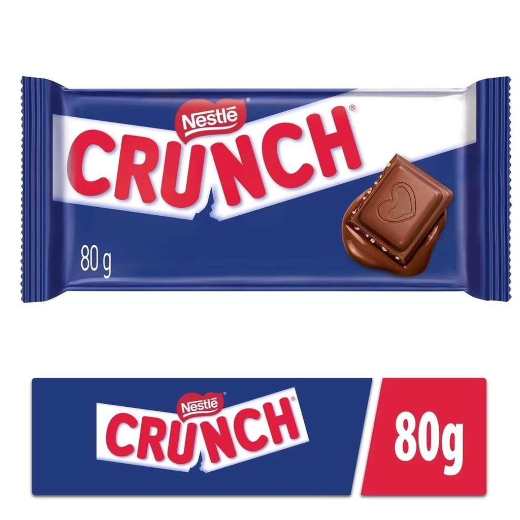Chocolate Crunch 80g | Shopee Brasil