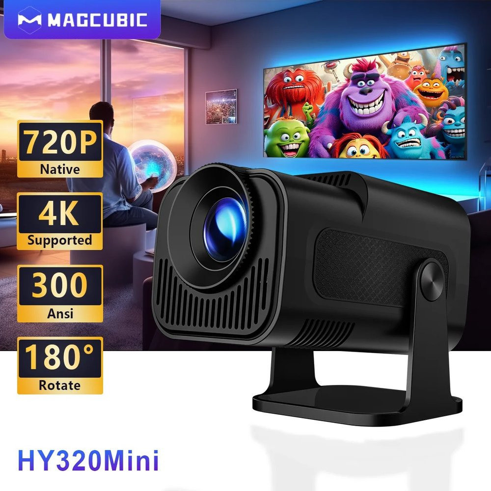 Projetor Hy320 Mini 720p Android 11 Wifi Smart | Shopee Brasil