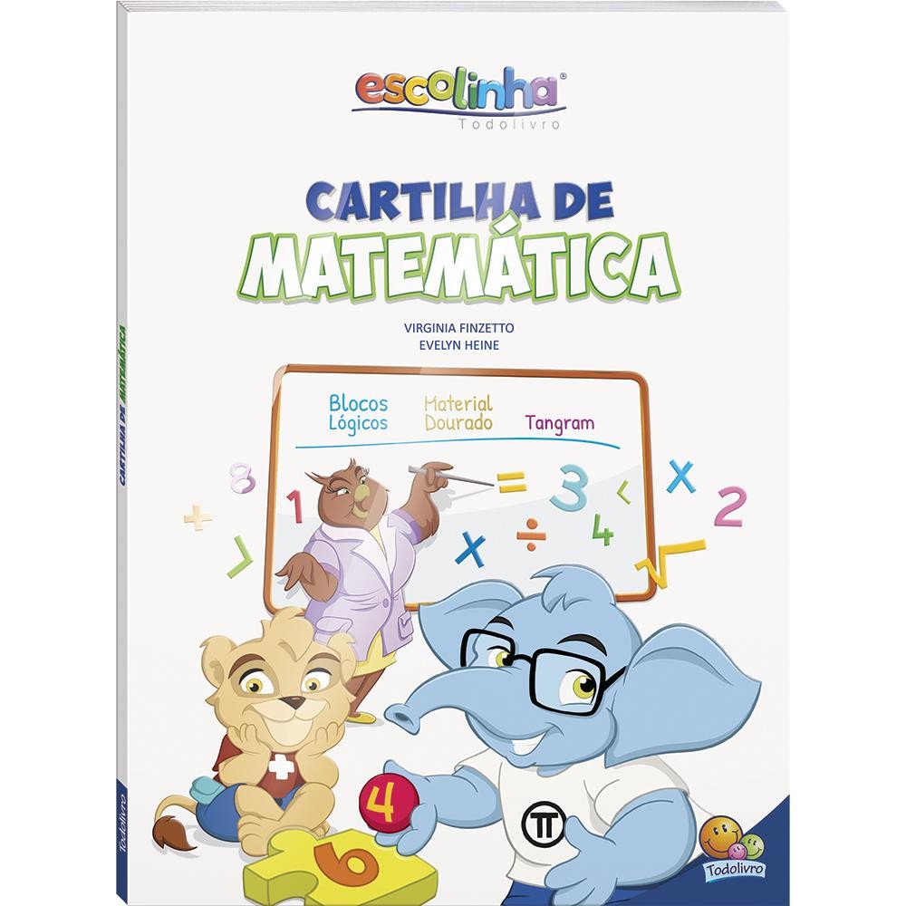 Cartilha de Matemática (Escolinha Todolivro) | Shopee Brasil