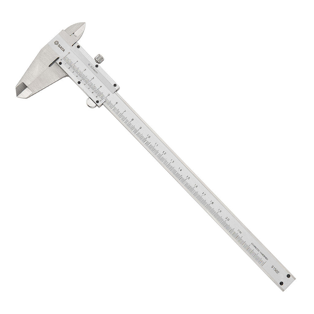 Paquímetro Universal 200mm Sata 8" Analógico em Inox ST91502SC | Shopee Brasil