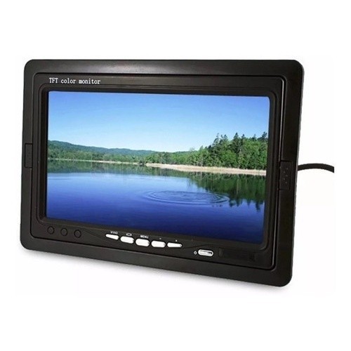 Tela Lcd 7 Polegadas Portátil Monitor Veicular Digital E73 | Shopee Brasil