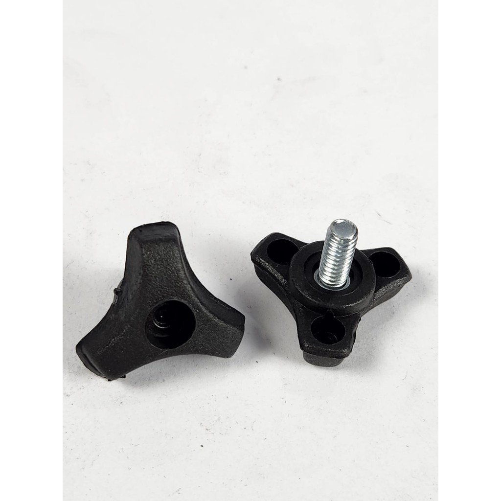 Borboleta Pequena Manipulo Macho Parafuso Rosca 1/4 – Kit com 5 ...