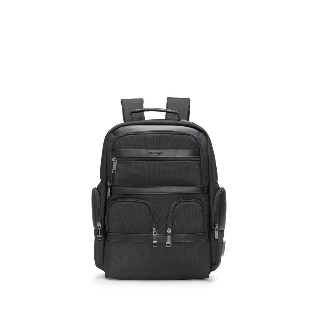 Md-2608 Bolsa Mochila Executiva Expansível Notebook Maideng Preto ...
