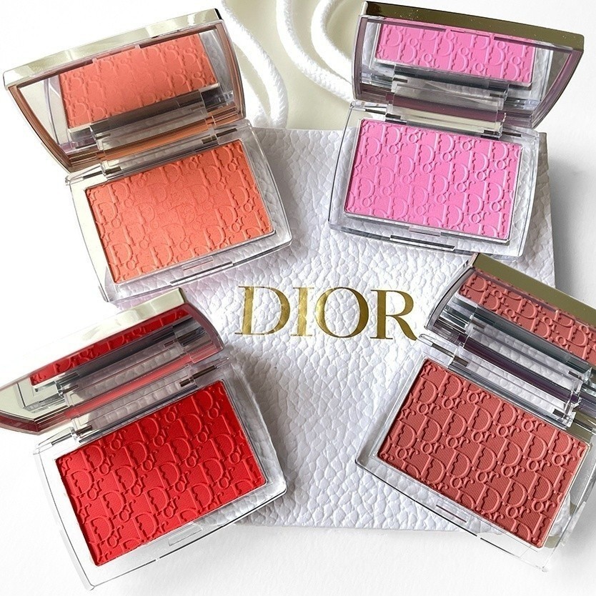 Blush cor de brilho rosa Blush saudável natural e delicado pó em pó ...