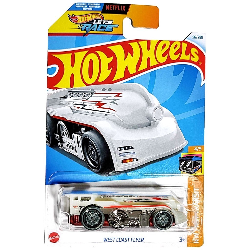 Hot Wheels Mattel Hot Wheels Let's Race HW Fast Transit West Coast ...