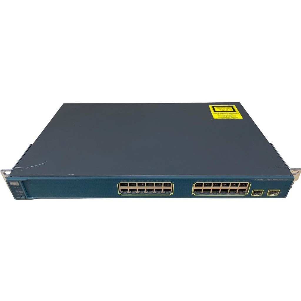 Switch Cisco 3560-24PS-S, 3560 24 Portas 10/100 Poe + 2 SFP | Shopee Brasil