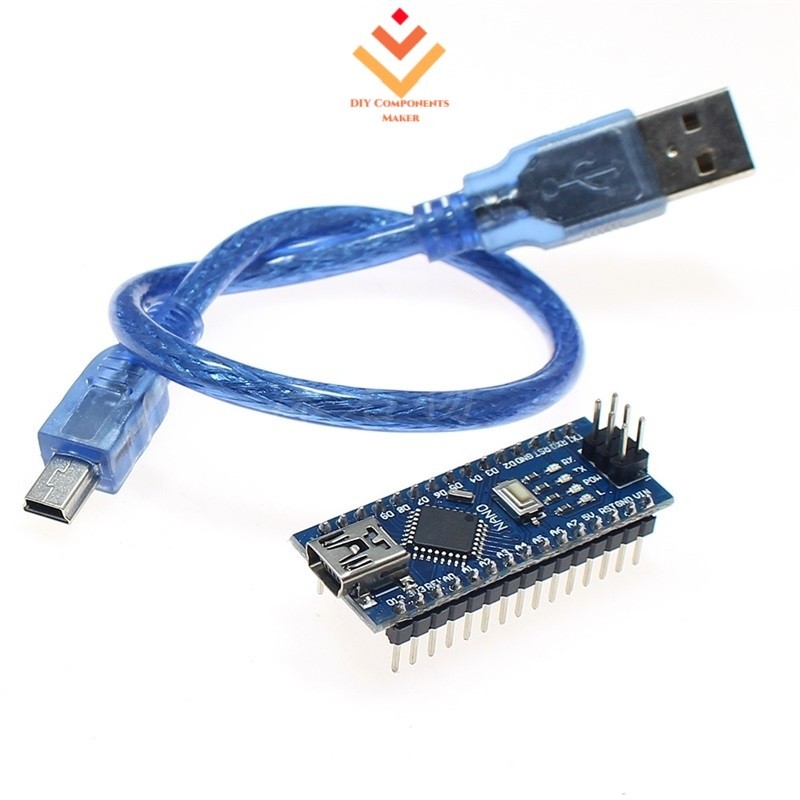 MINI USB Nano V3.0 ATmega328P CH340G 5V 16M Placa Microcontroladora E ...