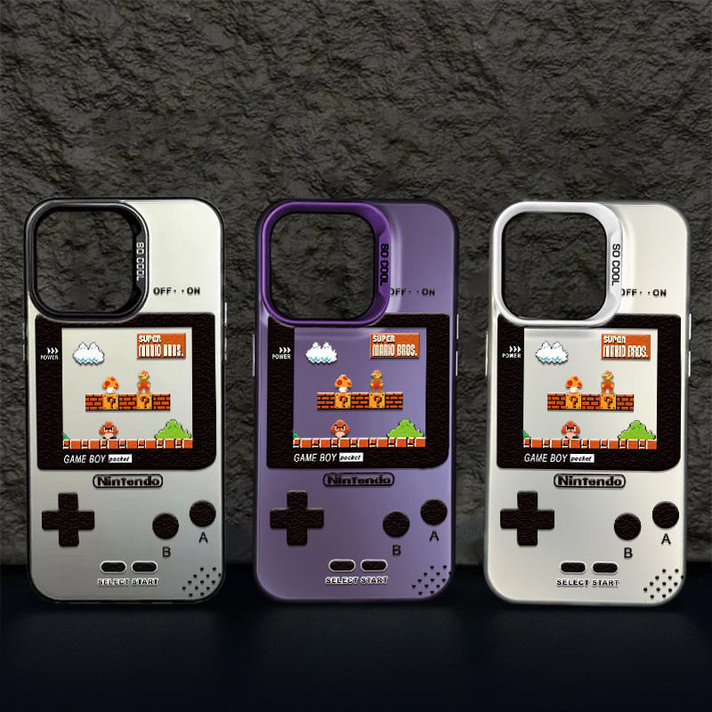 Capa Capinha Anti-impacto para Mario criativo iPhone xr xs max 7 8 11 ...