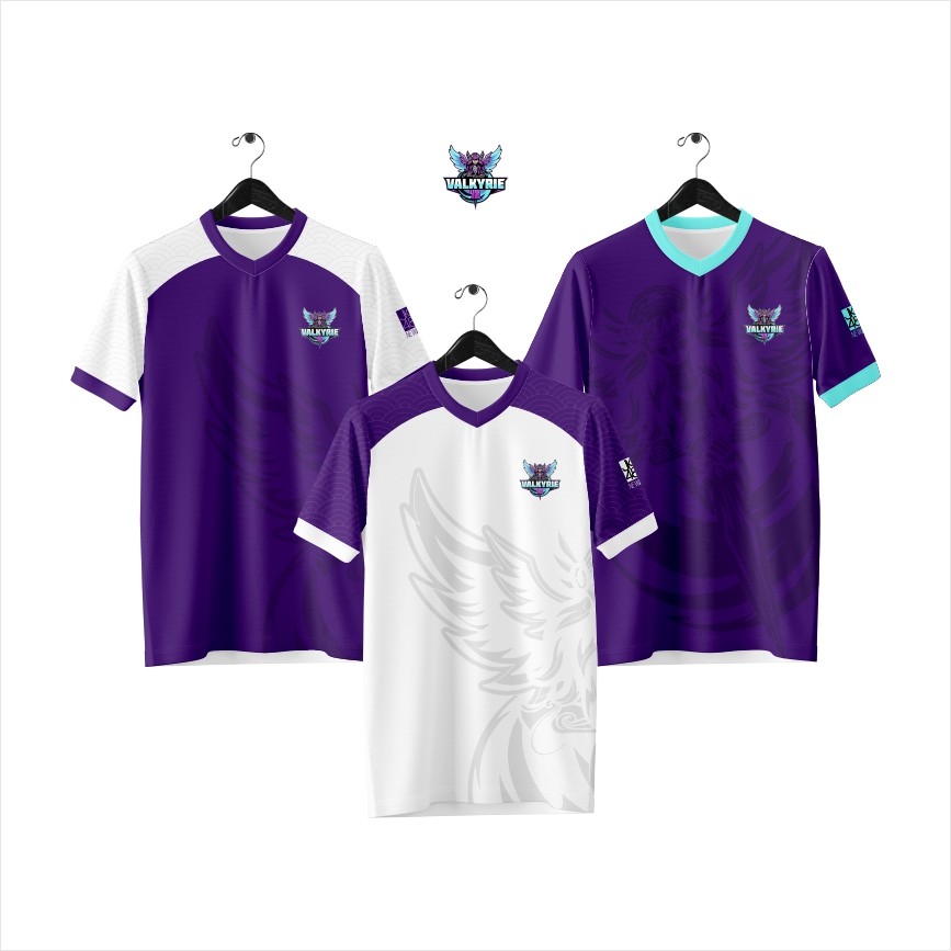 Camisa Valkyrie 48 ESPORT JKT48 Pode Solicitar Nome E Número | Shopee ...