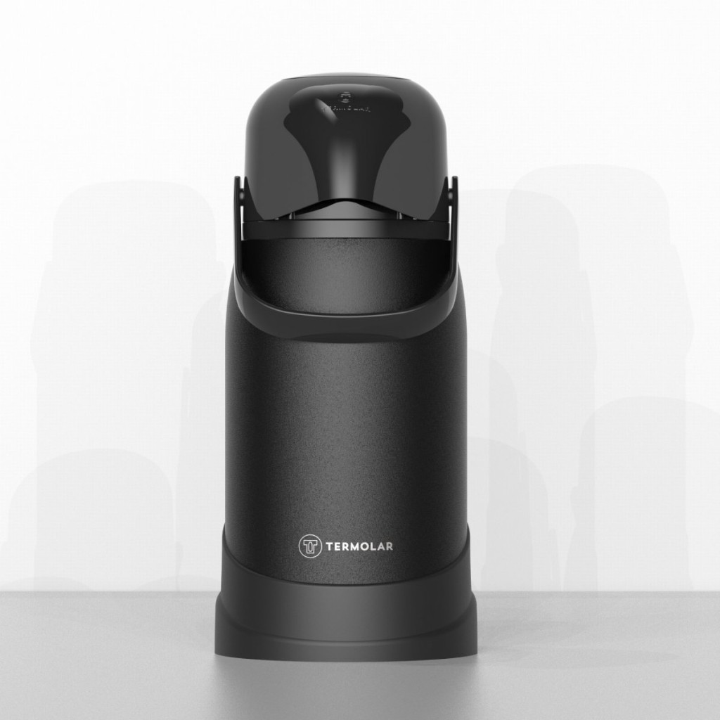 Garrafa Térmica 100% Inox R-Evolution Preto Hub 1.2L Termolar | Shopee ...