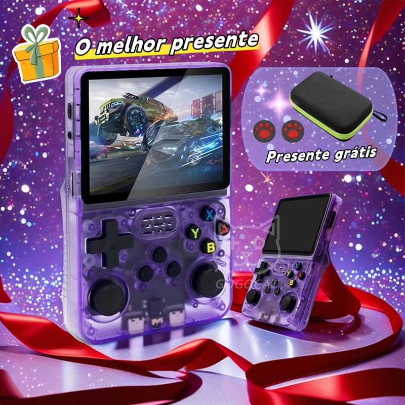 Console De Videogame Portátil Retrô R36S , Sistema Emuelec 4.7 , 64 Gb ...