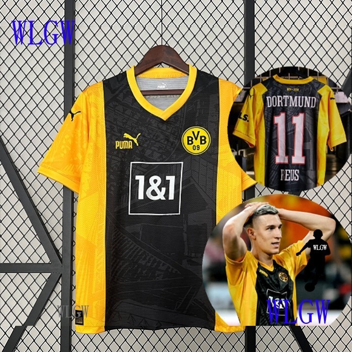 Fan Edition 24/25 Borussia Dortmund Jersey Edição Especial Soccer ...