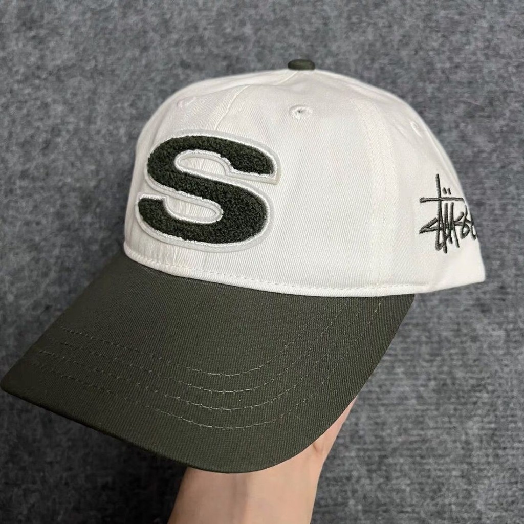 Stussy Boné Língua De Pato 24 Anos Novo S Bordado Letras Bordadas ...