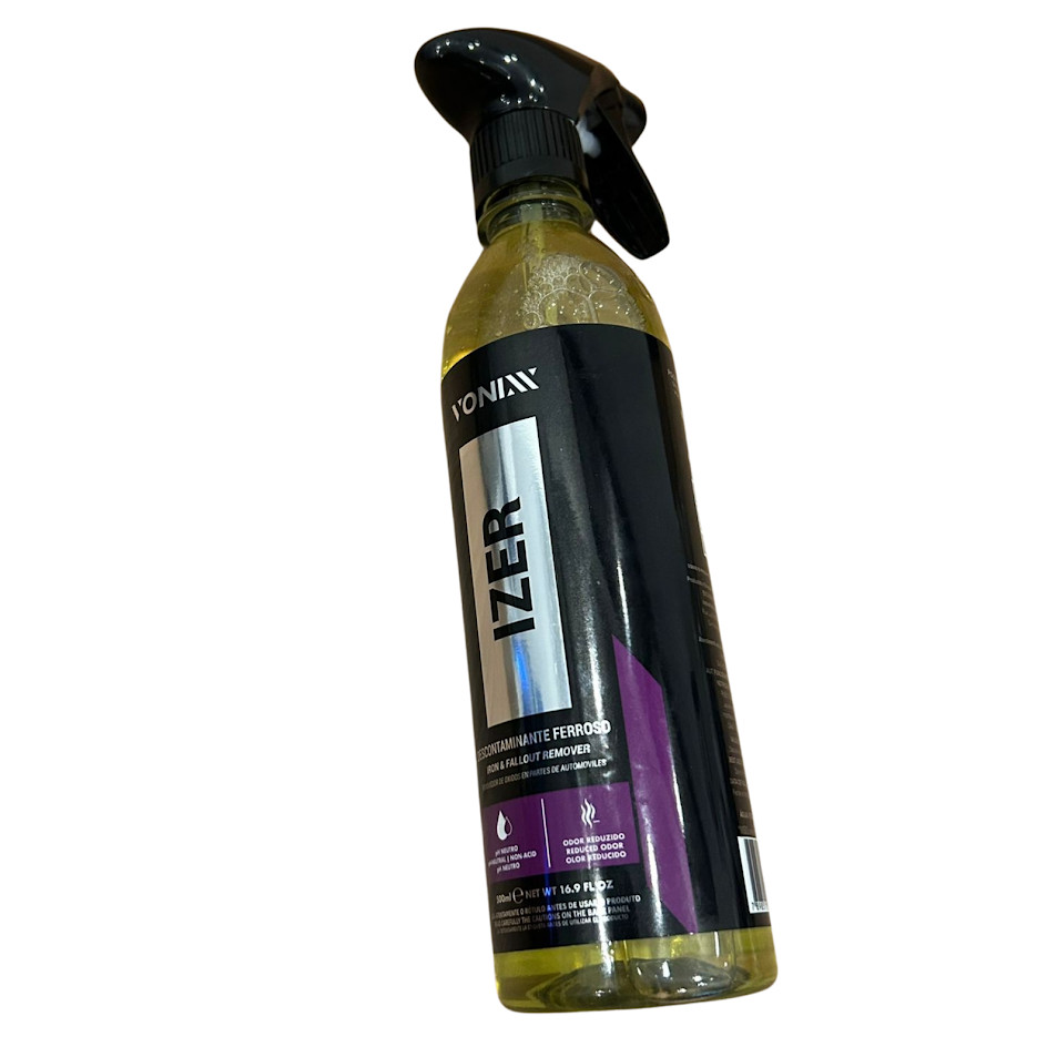Descontaminante Ferroso Spray 500ml pH Neutro Para Rodas Automotivas ...