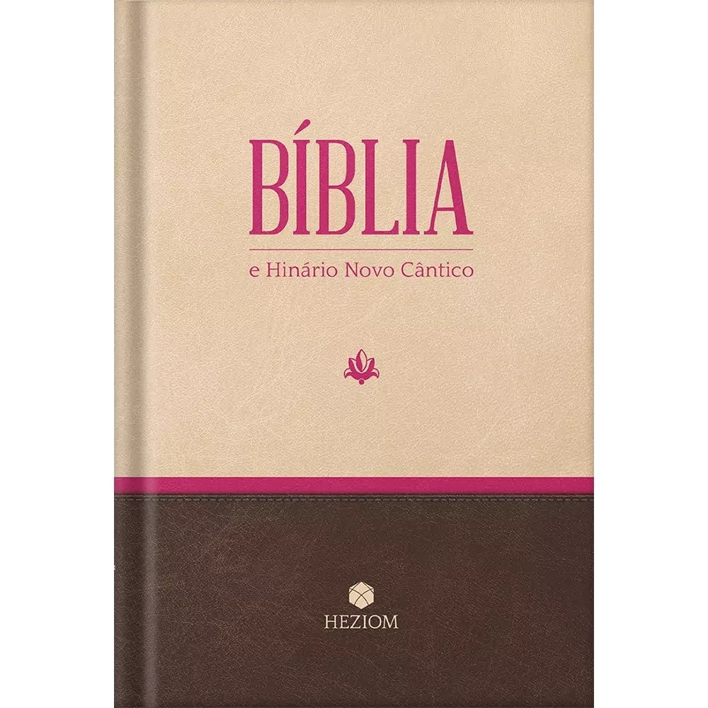 Bíblia e Hinário Novo Cântico ARA - Rosa | Shopee Brasil