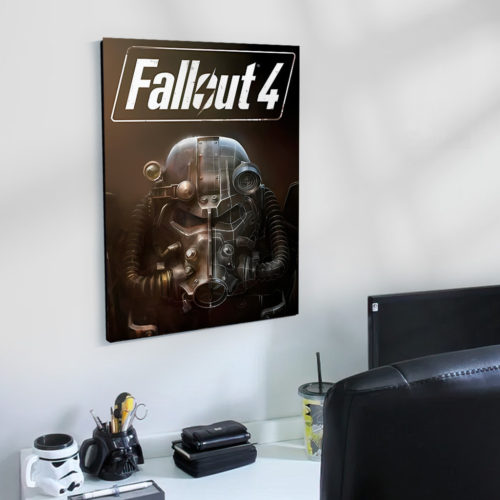 Quadro Decorativo Fallout 4 Mdf 27x20cm | Shopee Brasil