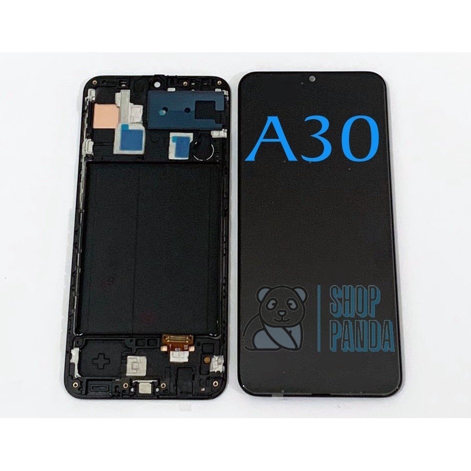 Frontal Tela Display Touch A30 A305 C/ Aro Original Oled Com Biometria Pronta Entrega | Shopee ...