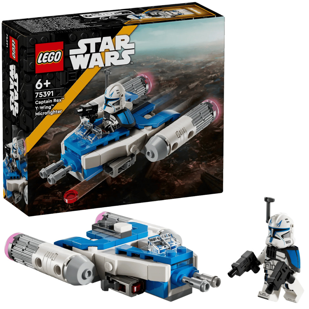 LEGO Star Wars Capitão Rex Y-Wing Microfighter 99Pçs 6+75391 | Shopee ...