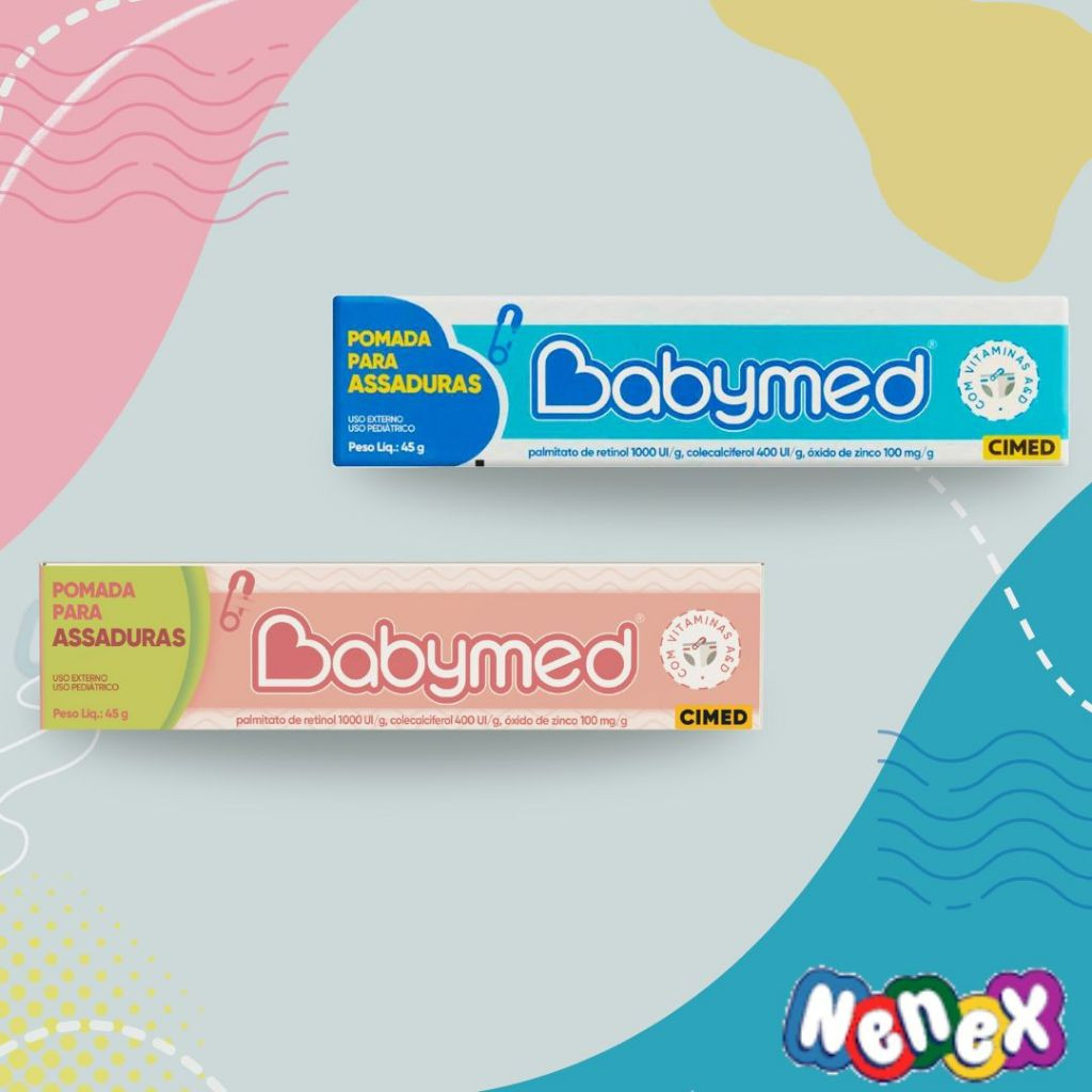 Creme Prev de Assad. Babymed Menina ou menino 45g | Shopee Brasil