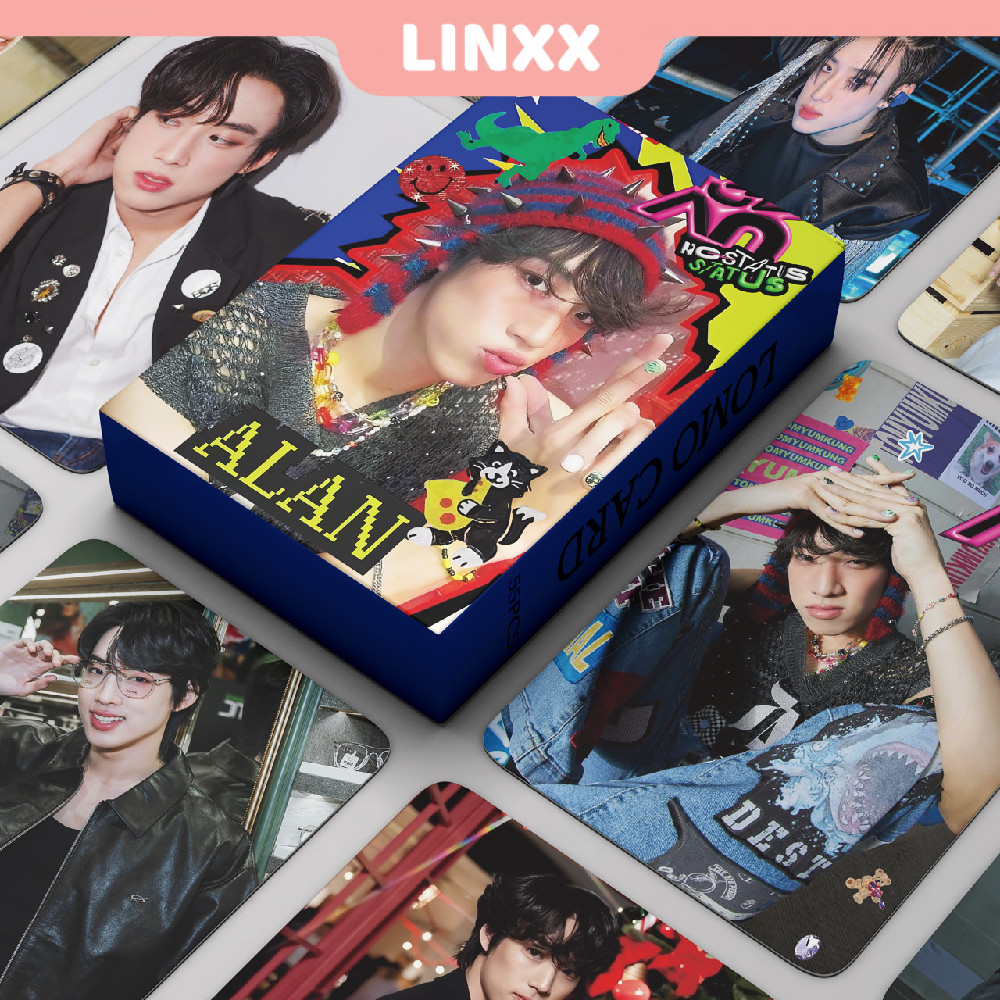 LINXX 55 Pcs BUS ALAN Álbum De Status Sem Cartões LOMO Kpop Coreano ...