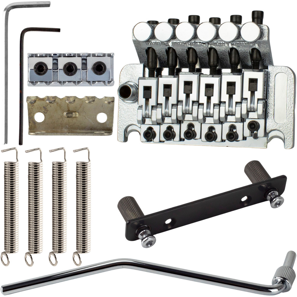 Ponte Floyd Rose Kahler Licenciada BL002 Cromada 10.5mm | Shopee Brasil