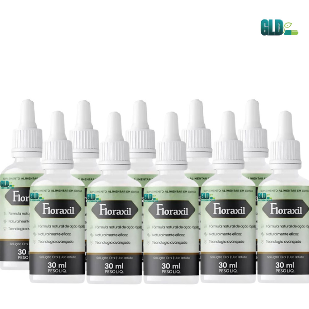 10x Floraxil gotas Premium 30ml - 10 frascos | Shopee Brasil