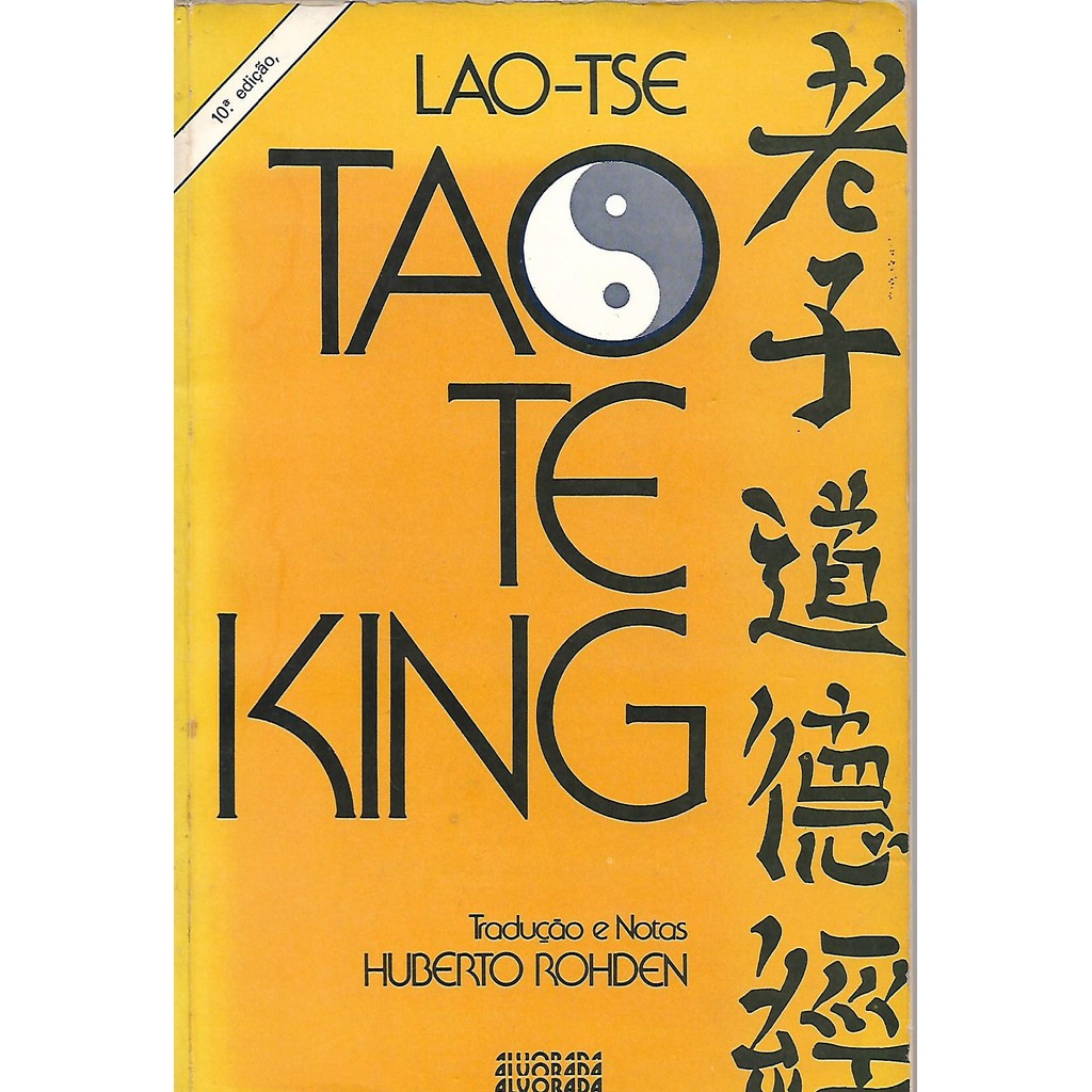 Tao Te King de Lao - Tse 7218341 | Shopee Brasil