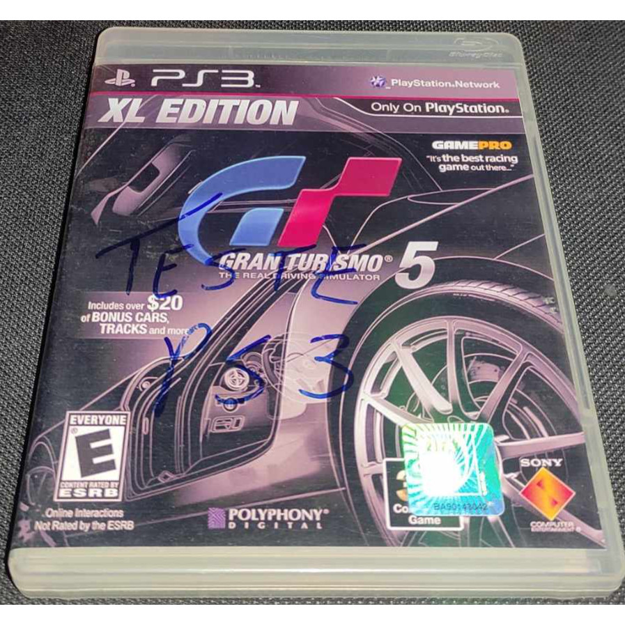 Jogo Gran Turismo gt 5 Americano USA Playstation 3 Ps3 100% Original ...