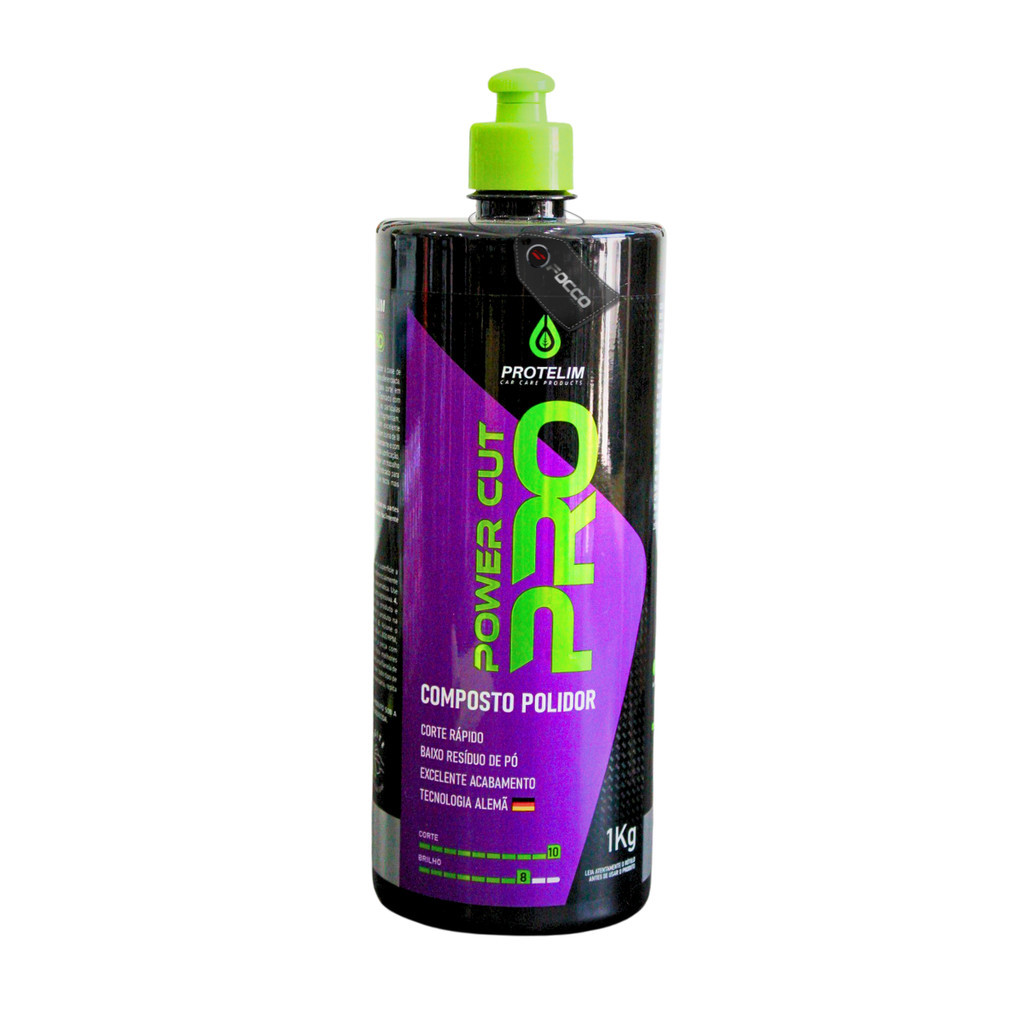Power Cut Pro Massa de Polir Premium 1kg Protelim | Shopee Brasil