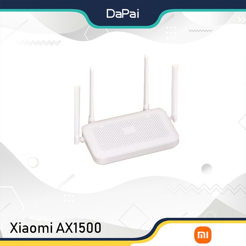 Xiaomi Roteador AX1500 Ue 5GHz WiFi 6 Porta Ethernet Gigabit Adaptativa ...