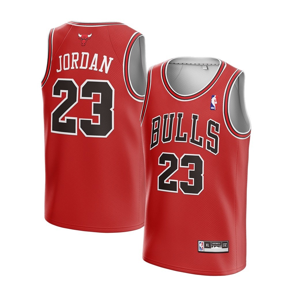 Jersey Michael Chicago Bulls 23red RED Swingman Basquete N-BA Camiseta ...