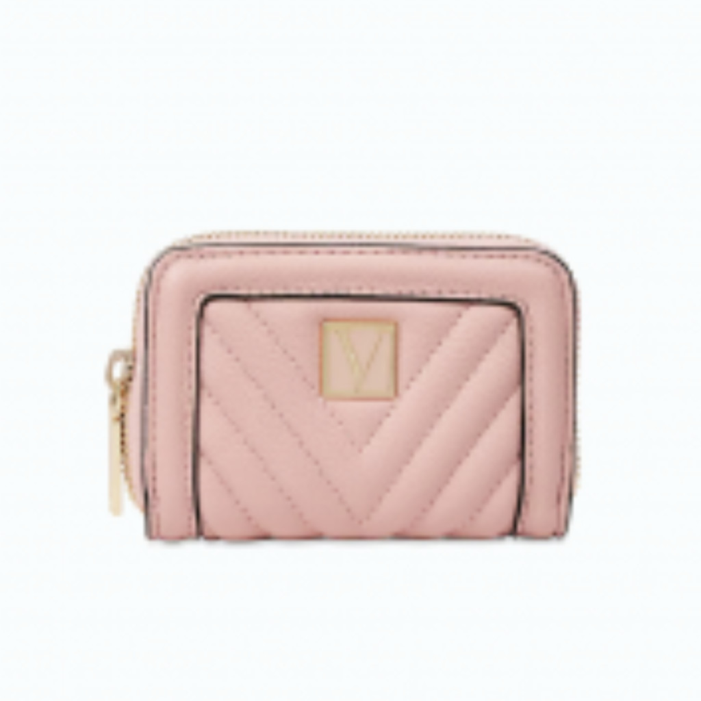Victoria's Secret Small Wallet with Zip | Shopee Brasil