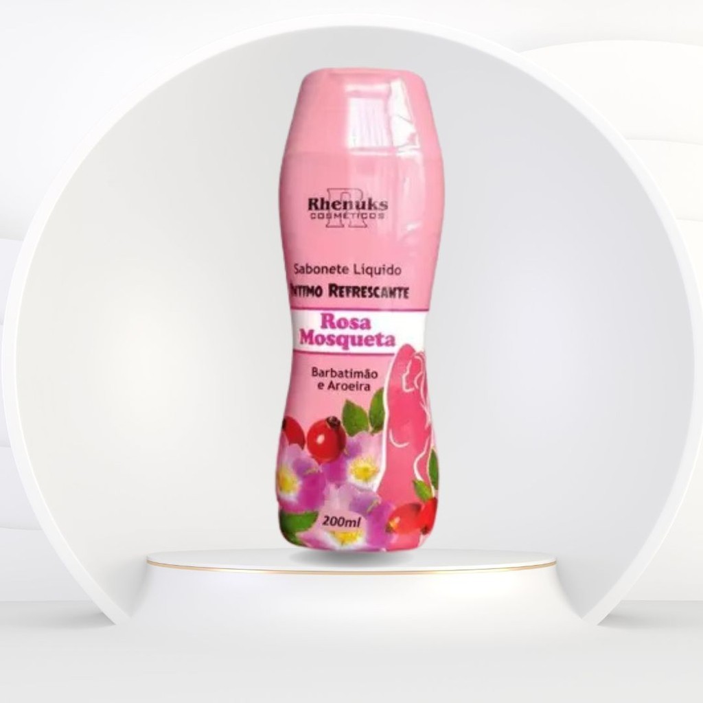 Sabonete Intimo Rosa Mosqueta 200ml A pronta entrega | Shopee Brasil
