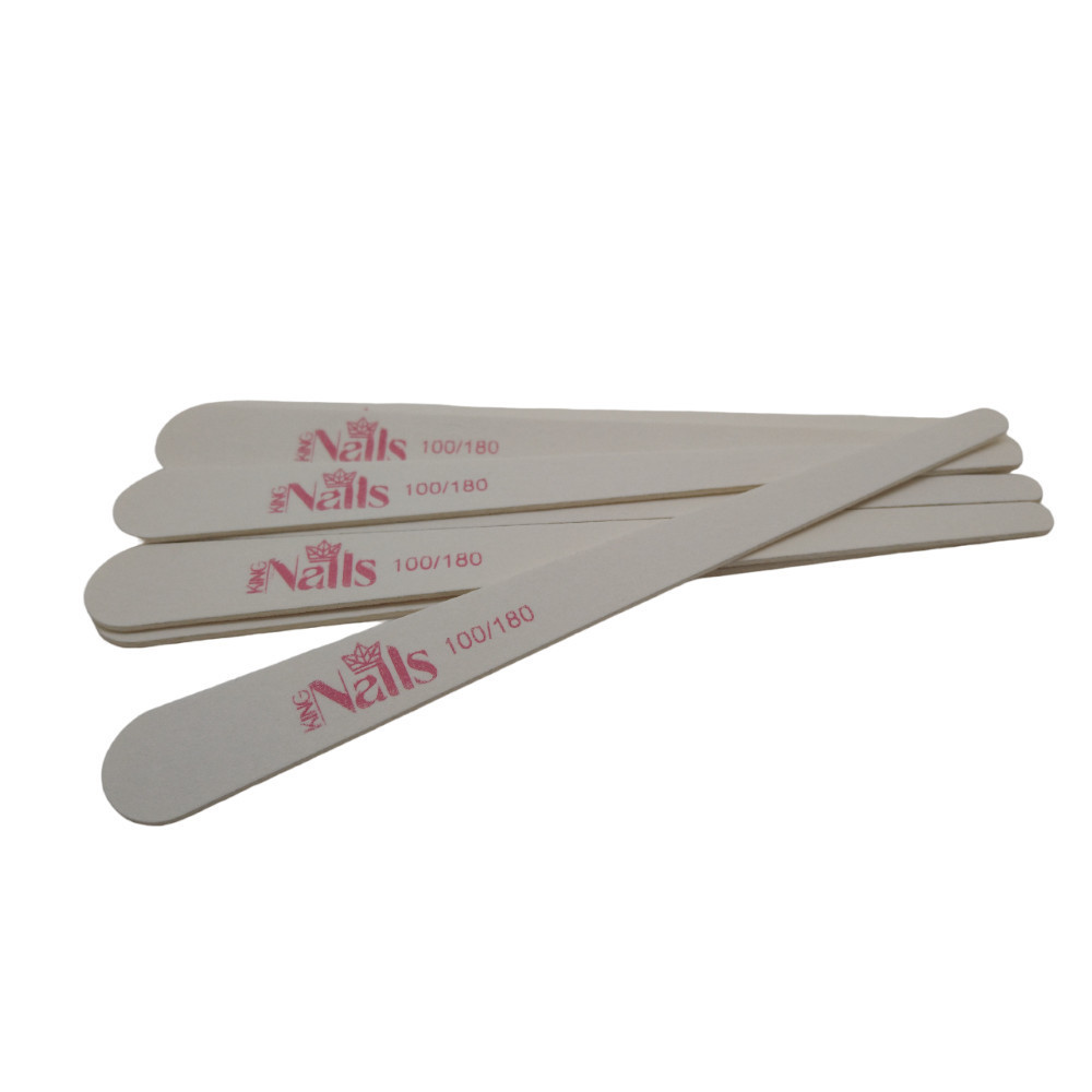 Lixa Oval Luxo 100/180 - King Nails (pacote de 5 unidades, Shopee ...