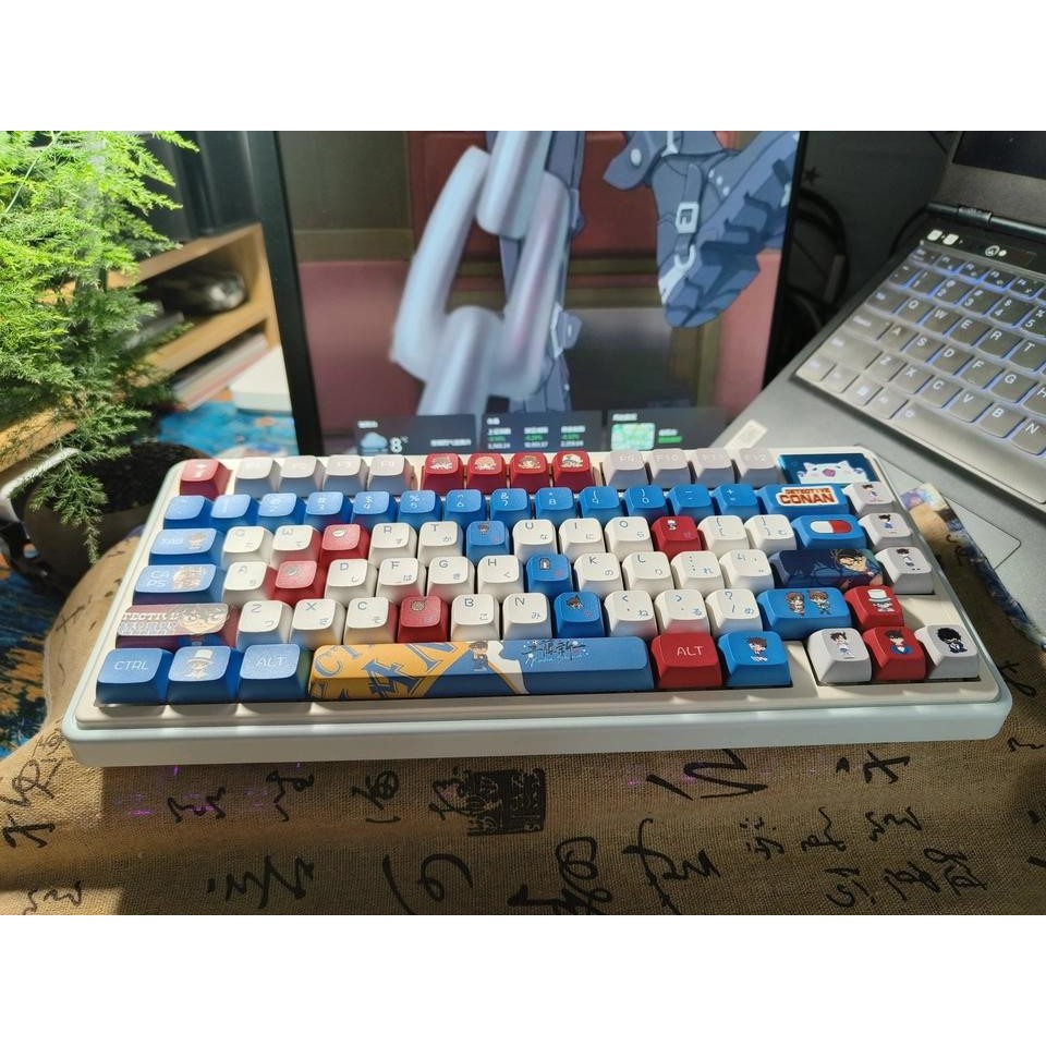 Meitantei Conan Keycap Cherry/MOA Profile 108 + Teclas PBT Dye ...