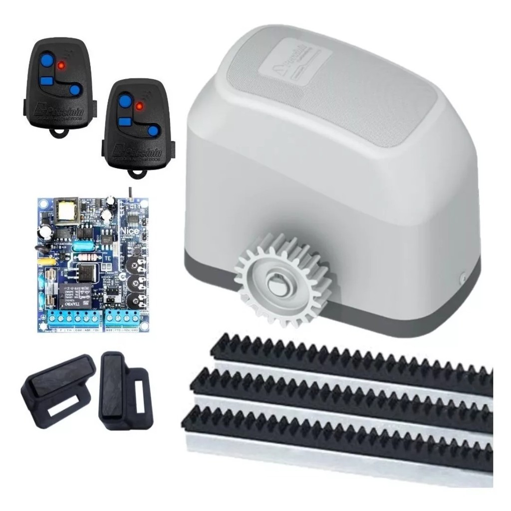 Motor para Portão Deslizante DZ Gatter 400 STD 220V com Cremalheira 3M ...