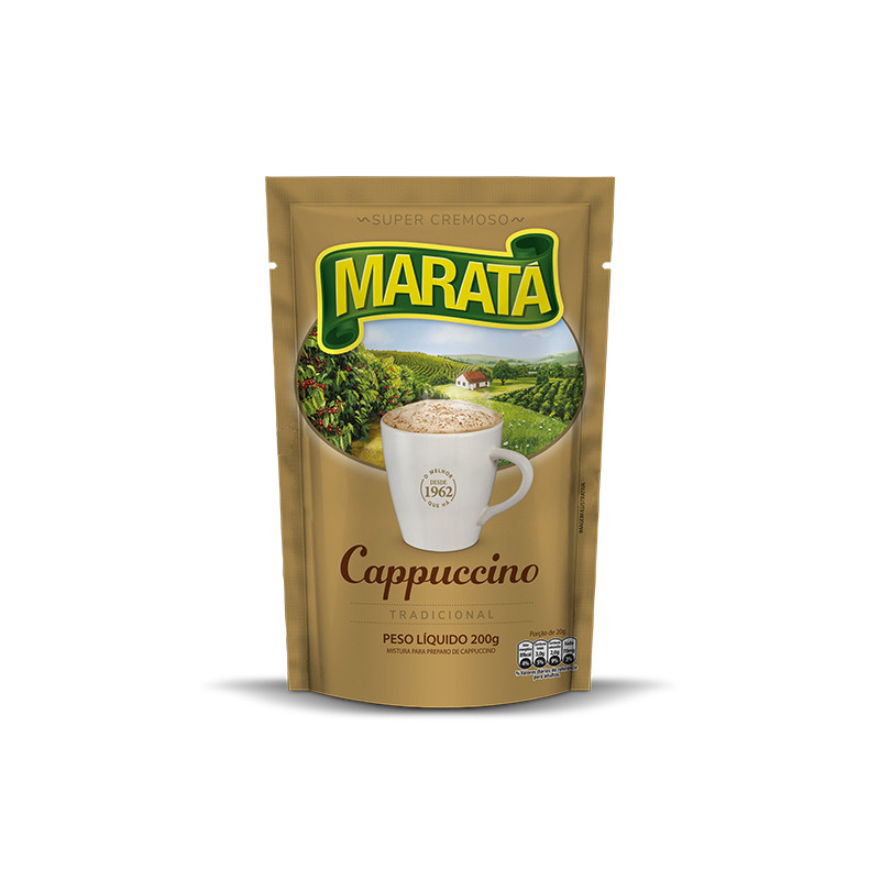 CAFE MARATA CAPUCCINO TRADICIONAL | Shopee Brasil
