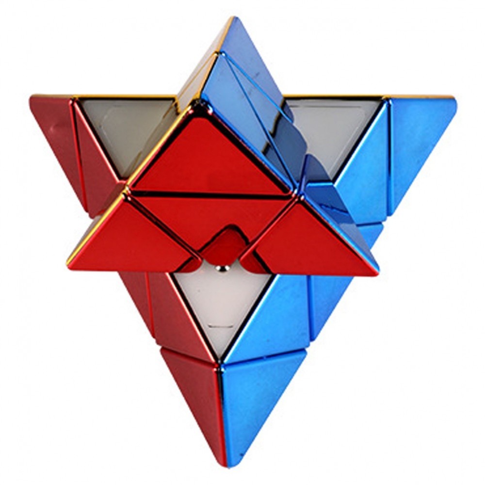 Cubo Mágico Pyraminx 3x3 Magnético Metallic Magnético Plating Type | Shopee Brasil