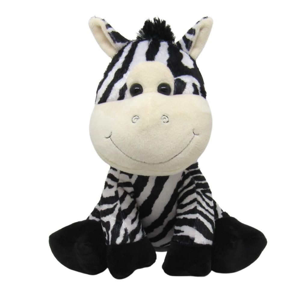 Zebra Pelúcia Safari 25cm Decoração Quarto Infantil Nicho D130 | Shopee ...