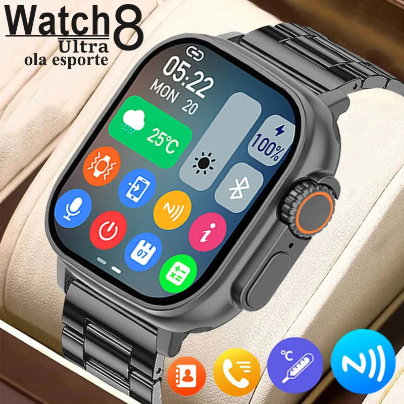 Relógio SmartWatch Ultra Série 8 Homens S8 UnisexSmart | Shopee Brasil